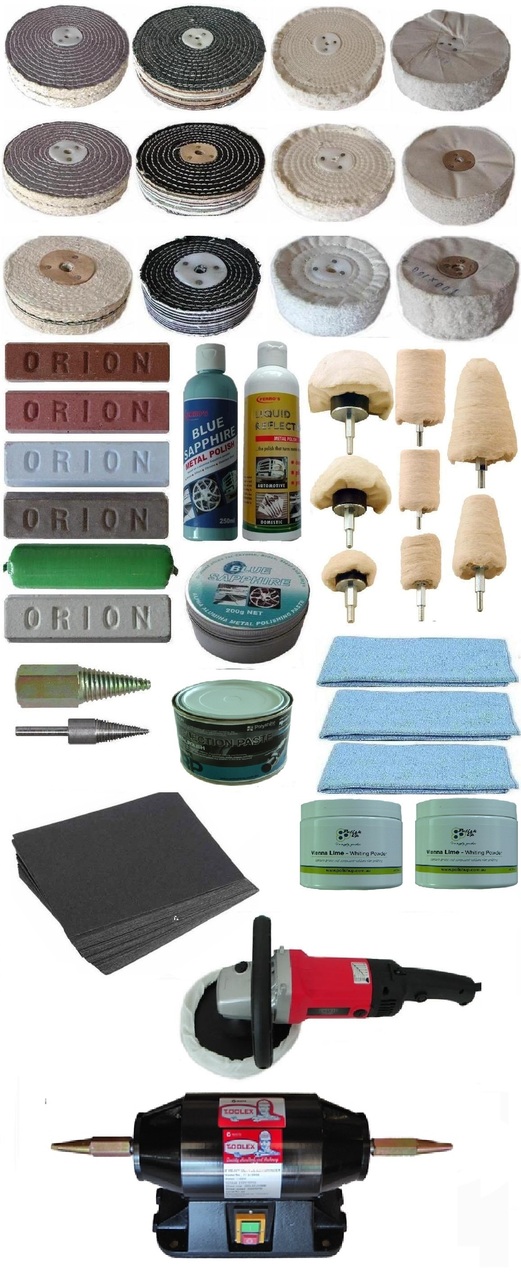 Polish Up's Polishing Adaptors & Accessories