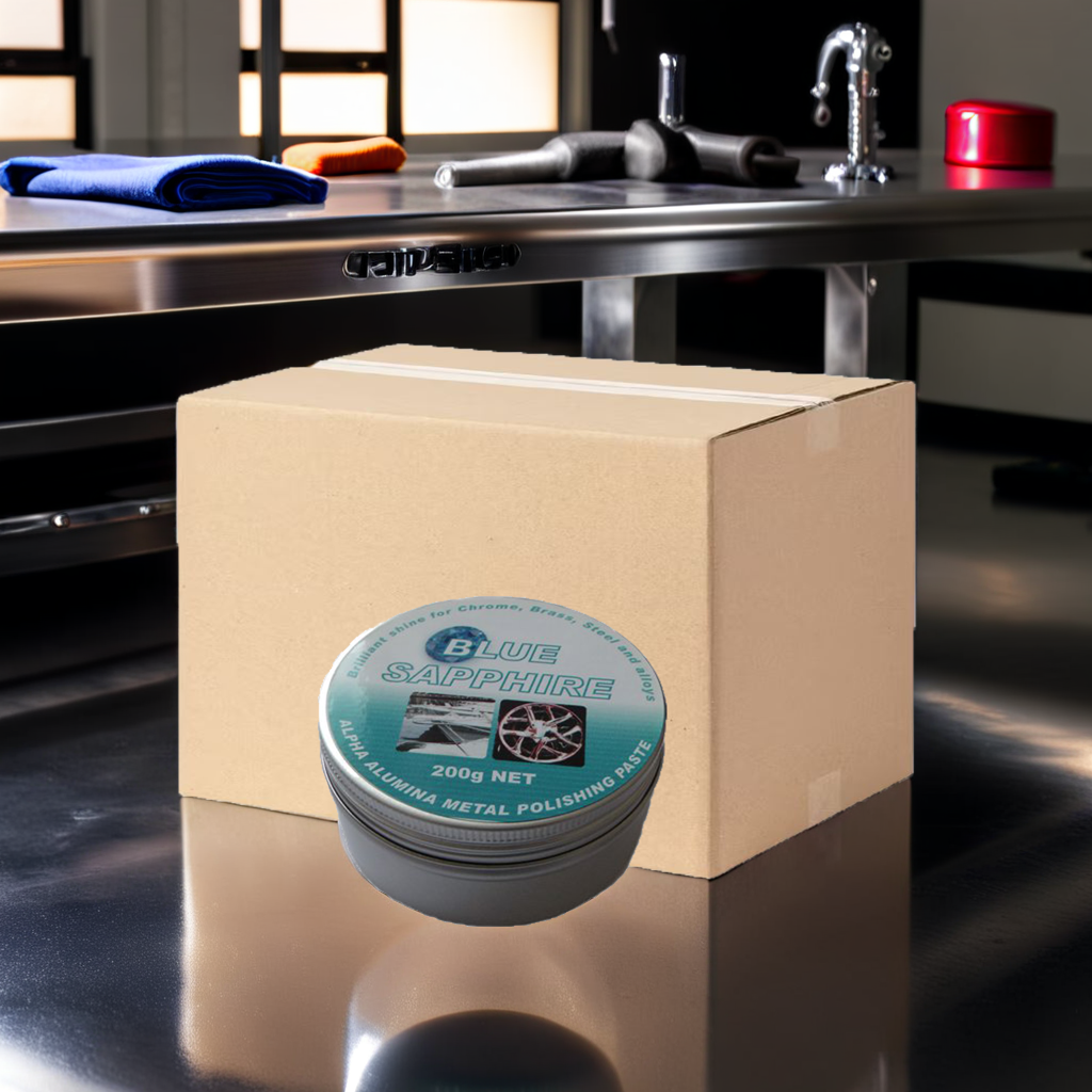 Blue Sapphire polishing paste Box of 15 x 200g - Polishup
