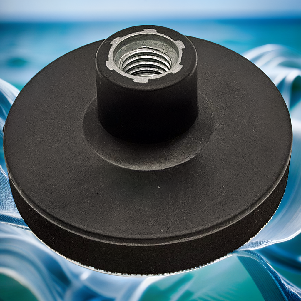 3 inch 75mm Vinyl Backing Pad Self Stick PSA M14 Thread - Polishup