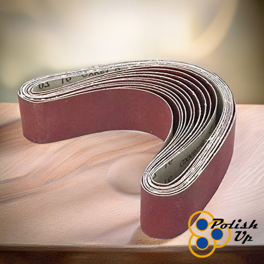 Aluminium Oxide 40-400grit 10 Belts 40 x 760mm - Polishup