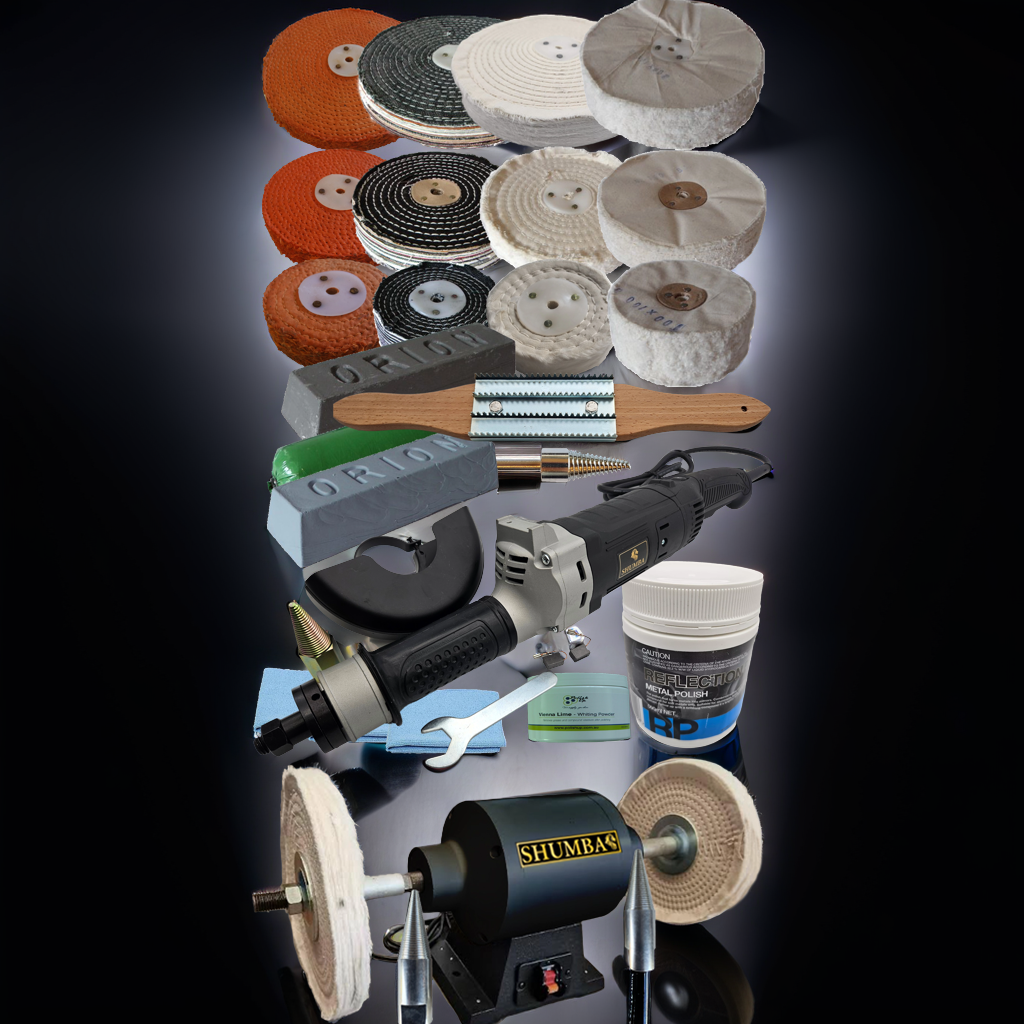 Comprehensive Polisher Grinder Drill Buffing Kit - Polishup