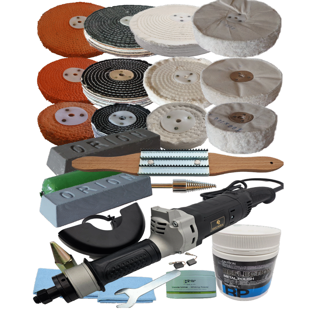Multi Metal Comprehensive Polisher Grinder Drill Buffing Kit - Polishup
