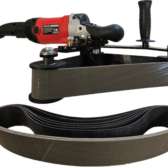 Belt Sander Attachment for Pipe Tube Polishing - Polishup