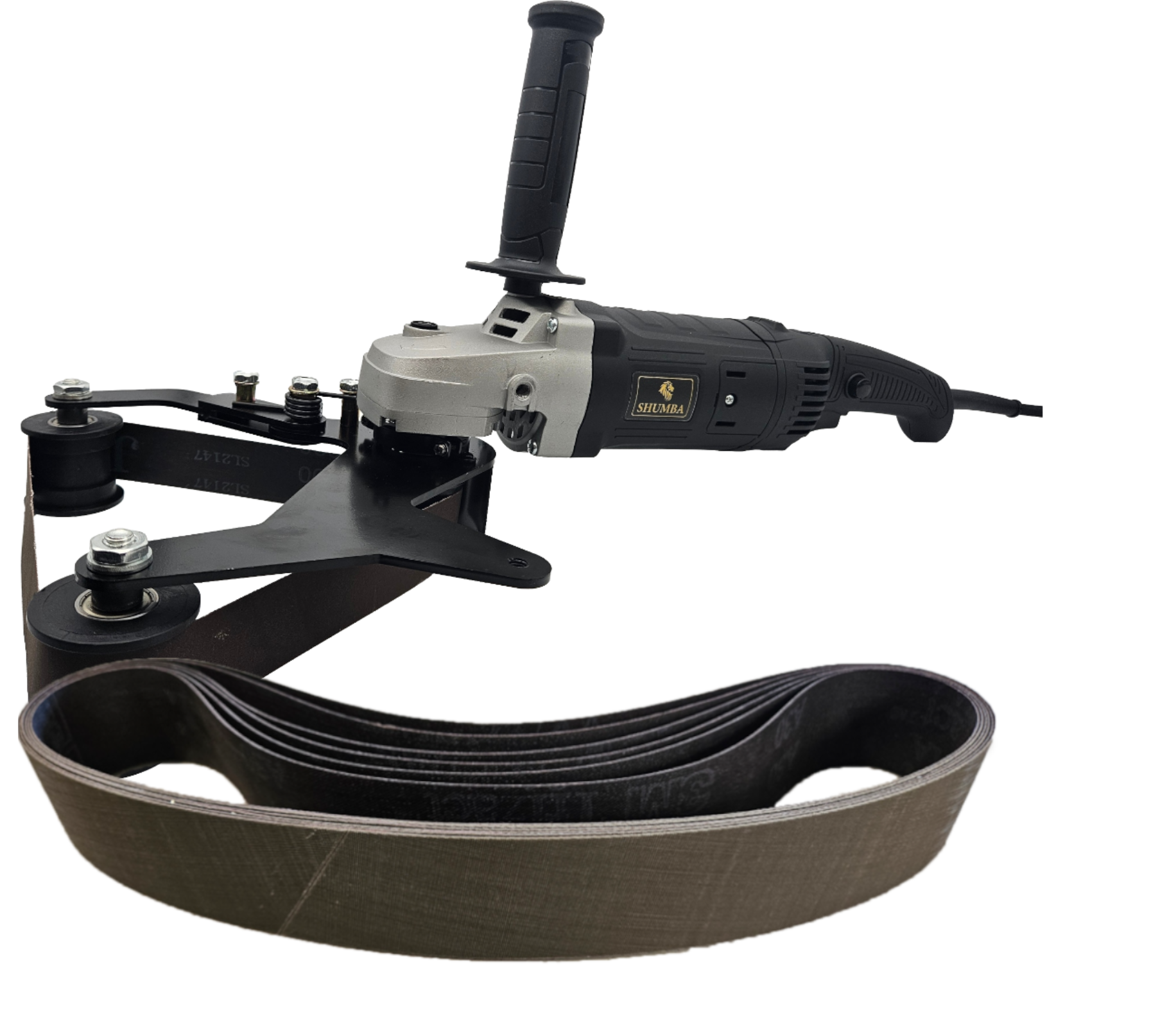 Pipe Tube Polisher Belt Sander Polishing Kit Variable Speed - Polishup