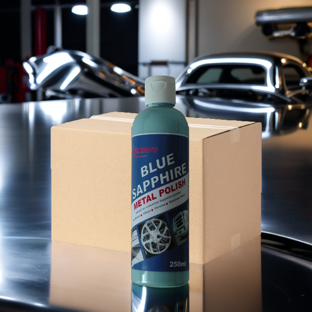 Liquid Blue Sapphire polishing Liquid 250ml Carton - Polishup