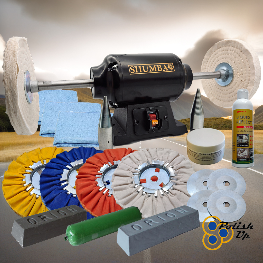 750 Watt Shumba Alloy Steel Polishing Kit - Polishup