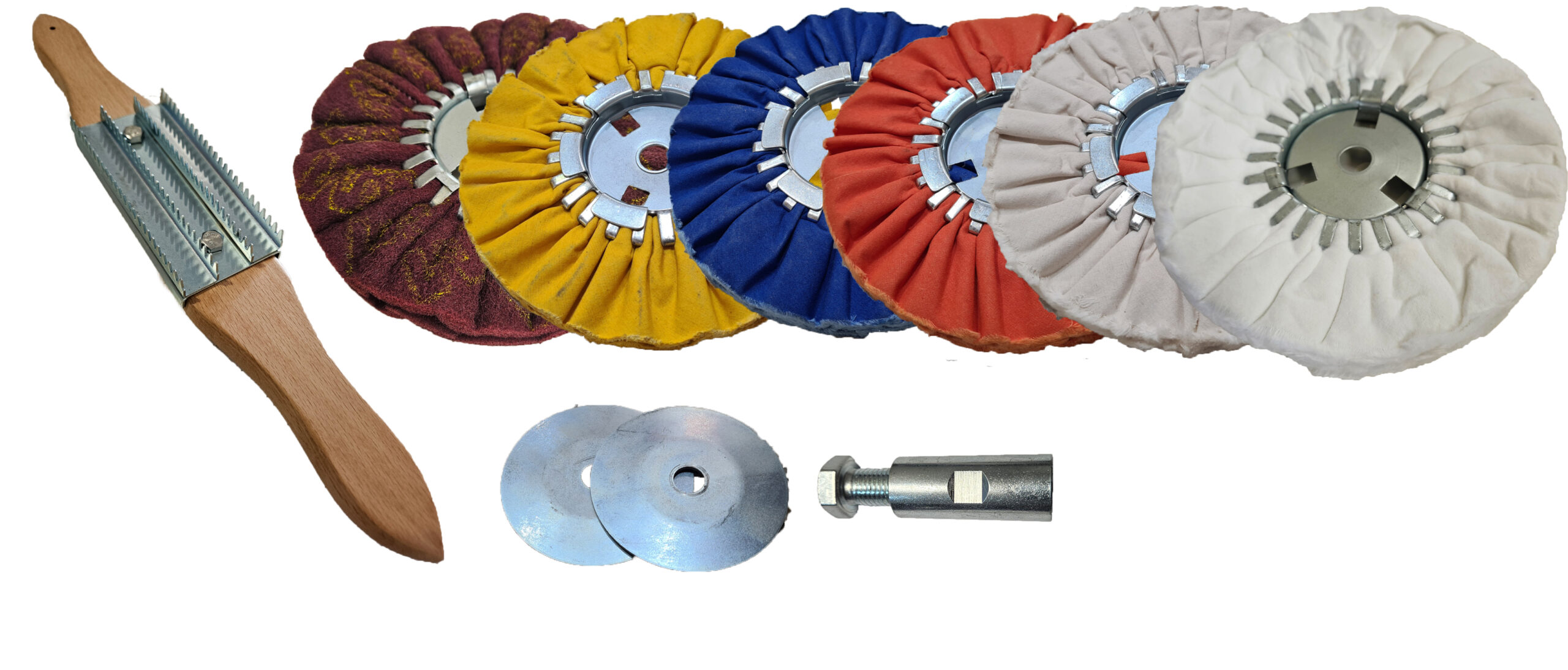 200mm Airflow Metal Polishing Kit - Polishup