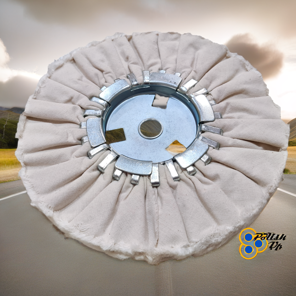 200mm Airflow Fine Finishing Wheel Single Section - Polishup