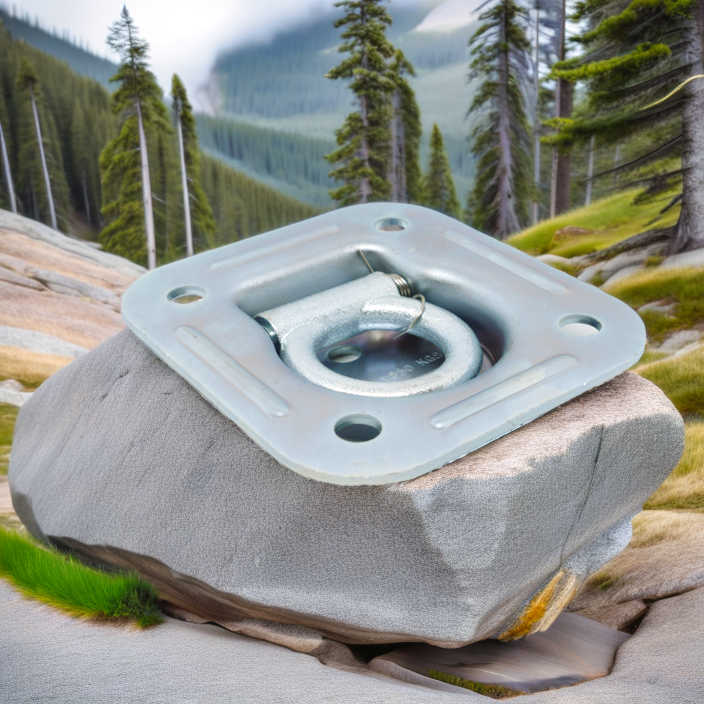 Large Lashing Ring, 114 x 124 x 3mm 1850kg - Polishup