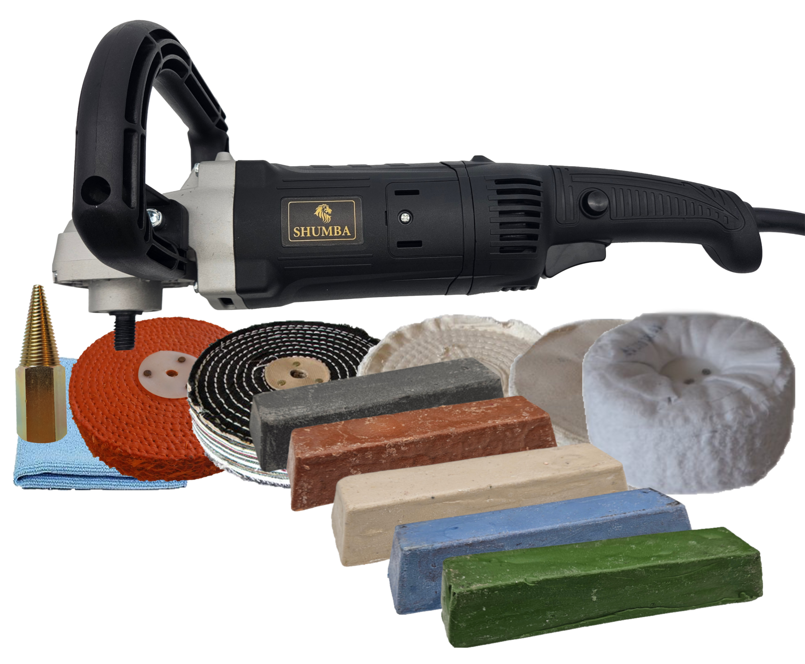 Metal Polishing Kit 150mm & Compounds - Polishup